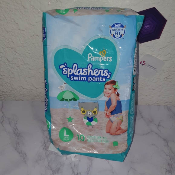 Pampers | Swim | Pampers Splashers Disposable Swim Pants Size Large ...